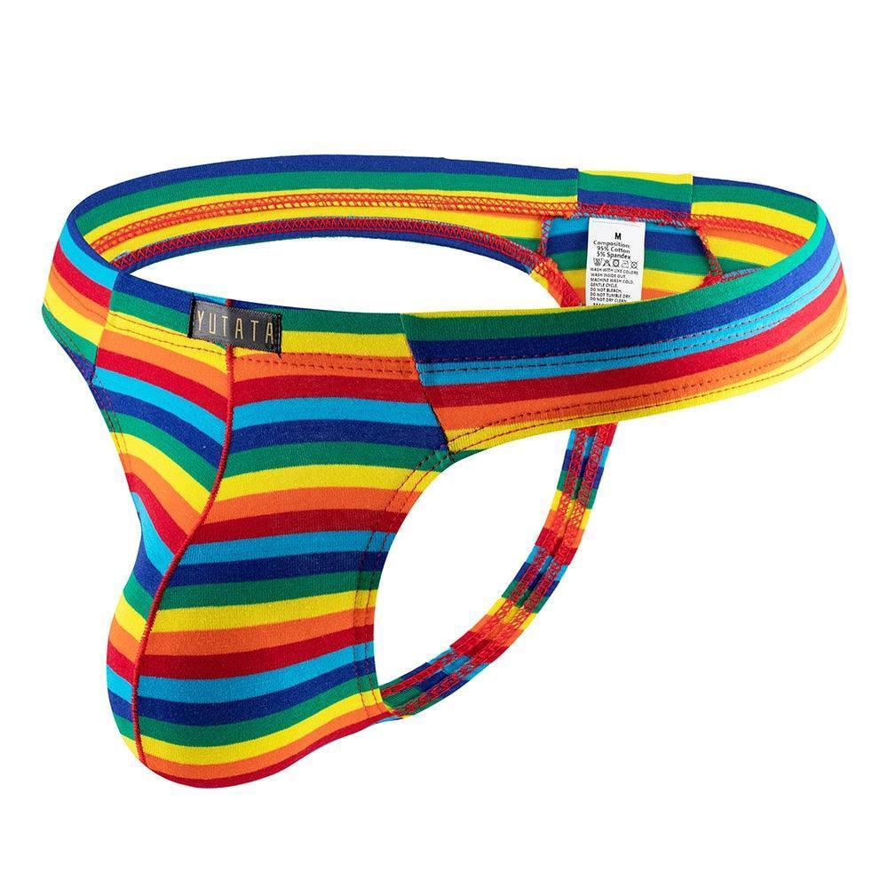 Rainbow Stripe Jock – Miami Teeny Weeny Bikini